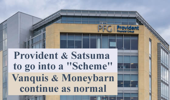 Provident's Scheme to cut refunds - background & voting · Debt Camel